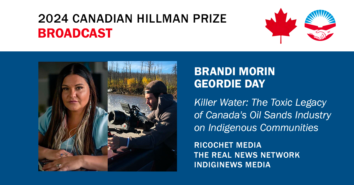 Brandi Morin and Geordie Day | Hillman Foundation